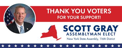 Scott Gray For Assembly New York State Assembly 116th District
