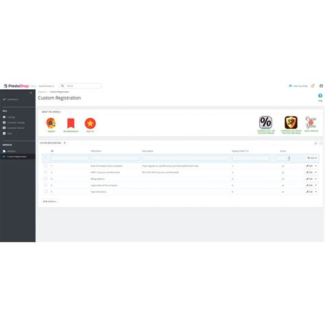 Custom Registration Fields