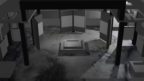 D Art Gallery Low Poly Model Turbosquid
