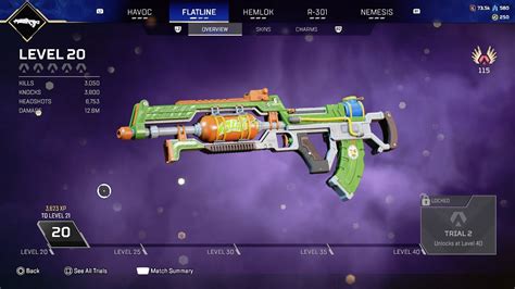 Apex Legends Live Flatline Weapon Mastery Trails 1 Apex Legends Youtube