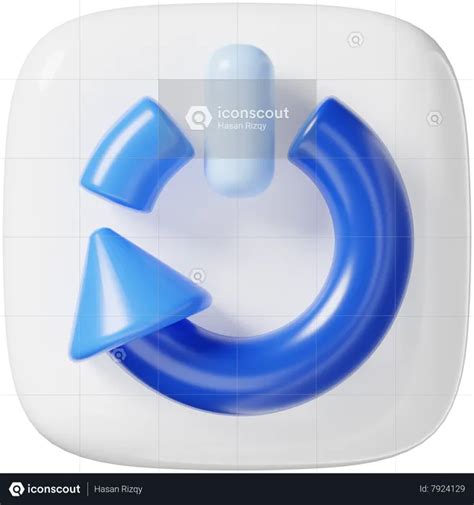 Restart 3d Icon Download In Png Obj Or Blend Format