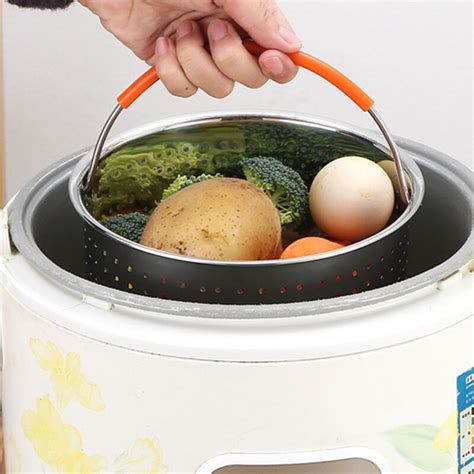 Cesta De Vapor De Acero Inoxidable Con Pies De Grandado