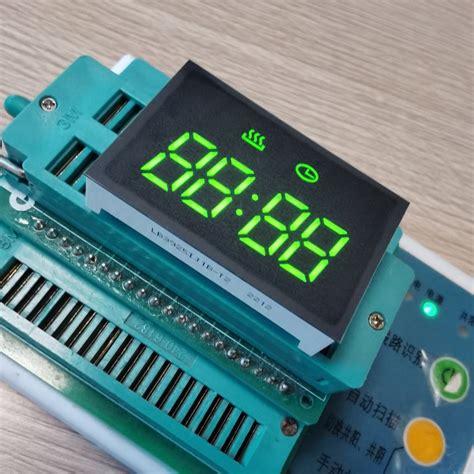 super bright green 4 digit 7 segment led display common anode for