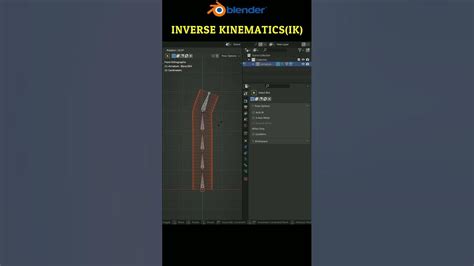 Inverse Kinematicsik In Blender Shorts Youtube