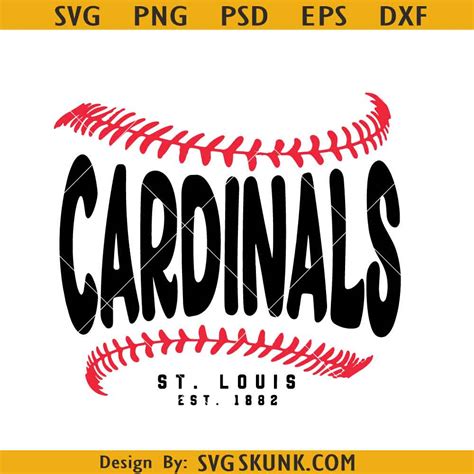 St Louis Cardinals Baseball SVG Cardinals Baseball SVG MLB Team Svg