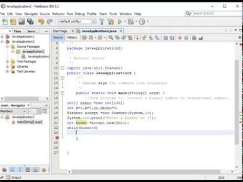 Convert A Binary Number To Hexadecimal Number In Java