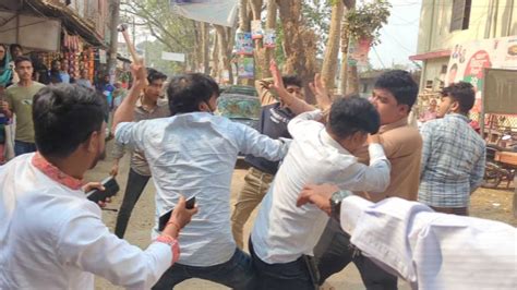 শরীয়তপুরে ৪ সাংবাদিককে হাতুড়িপেটা