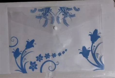 PVC Button Transparent File Folder Size A4 At 13 5 Piece In Chennai ID 24187633997