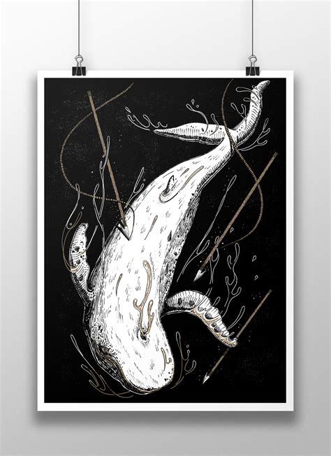 Moby Dick Whale Drawing Moby Dick Whale Drawing