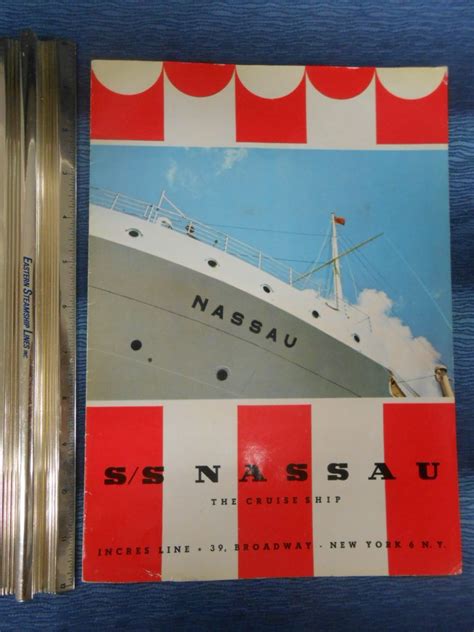 Incres Line Ss Nassau Premium Brochure The Grand Liner Loungethe