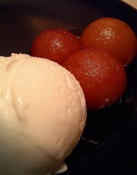 Gulab Jamun Oh My Goodness With Ice Cream YUM Gulab Jamun Ice