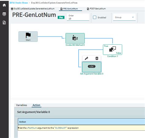 Bpm Directive To Override Base Method Variable Kinetic Erp Epicor