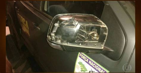 G1 Força Nacional Tem Carro Baleado Em Tiroteio Na Av Brasil No Rio