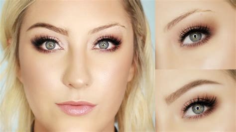 Eyebrow Tutorial 2017 How To Fill In Sparse Brows Glamnanne Youtube