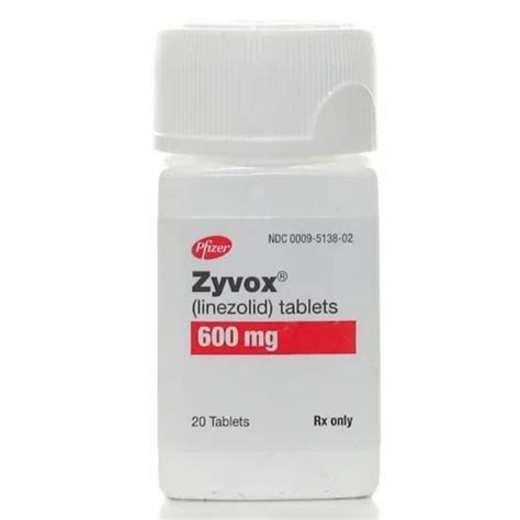 Zyvox Tablet 600 Mg At Rs 1016unit In Nagpur Id 2854729493548