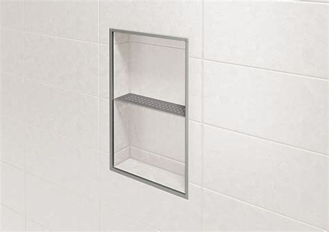 Shower Niche Shelf Schluter Elevate Bathroom Storage With Space Saving