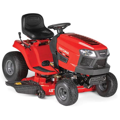 Tracteur à gazon Craftsman, 540 cc, 46", acier, rouge 13AL78XT593 ...