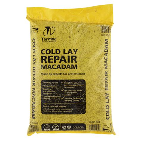 Cold Lay Macadam Tarmac 25kg Free Delivery On Orders Over £125
