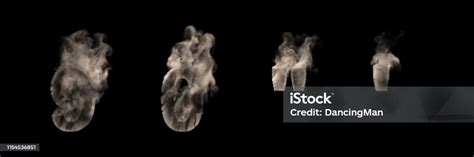 숫자 9 및 0 아포스트로피 및 따옴표는 짙은 연기 또는 안개에 고립 된 검정색 예술적 무서운 글꼴3d 그림 기호 3차원 형태에 대한 스톡 사진 및 기타 이미지 Istock