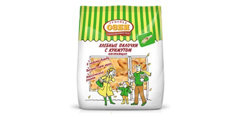 Хлебные палочки «Семейка ОЗБИ» от производителя «Останкинский завод ...