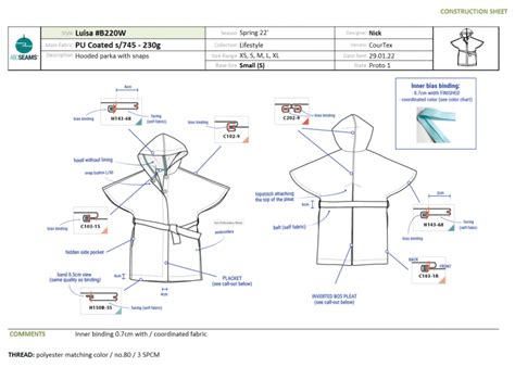 The Power Of Clear Garment Assembly Specifications