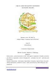 TLP BCOM Unit 4 Docx DMI ST JOHN THE BAPTIST UNIVERSITY LILONGWE