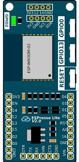 ESPresso Lite V2 0 ESP8266 Espressif IoT Wifi Prayog India