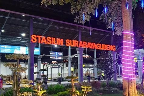 Sejarah Stasiun Gubeng Stasiun Tua Kota Surabaya Yang Memiliki