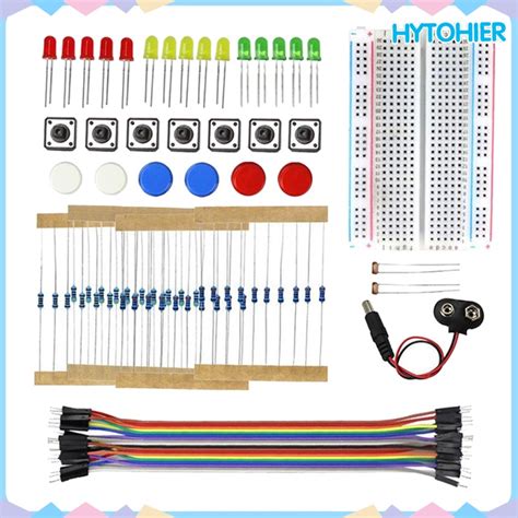 Kit De Placa De Ensaio Sem Solderless Protoboard 400 Ponto De Gravata Pcb Kits Para Uno R3