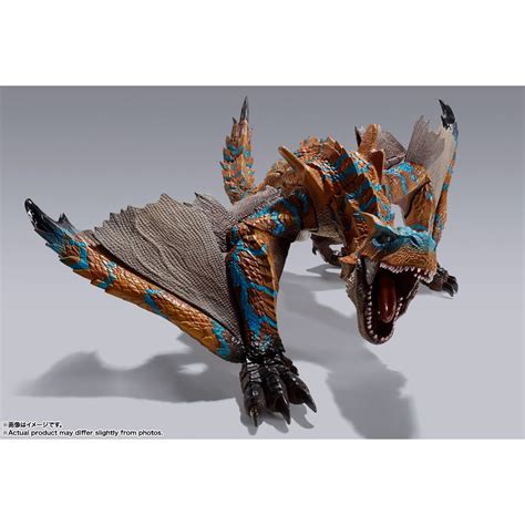 Monster Hunter Rise Tigrex Shmonsterarts Action Figure