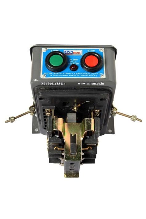 20 Hp Skn Bentex Boi Oil Immersed Direct On Line Motor Starters Three