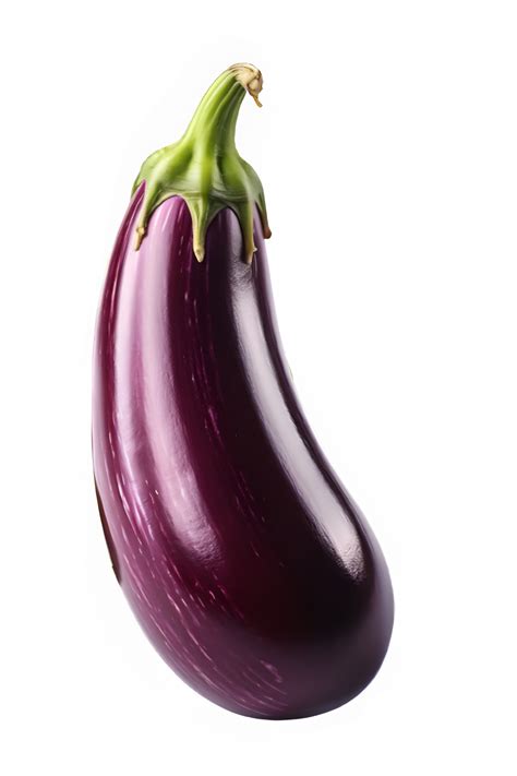 Purple Eggplant Isolated On Transparent Background Cut Out Eggplant Png Generative Ai 27927171 PNG