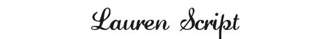 Lauren Script Font Download Fonts4free