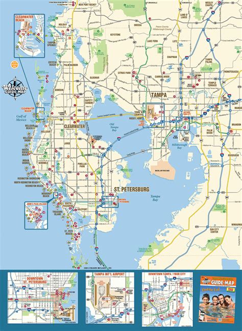 Map Of Florida Tampa Bay Maps Of Florida