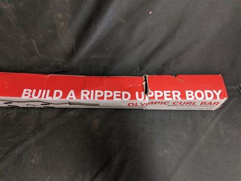 Weider Olympic Curl Bar With Partially Knurled Grip And 310 Lb Maximum