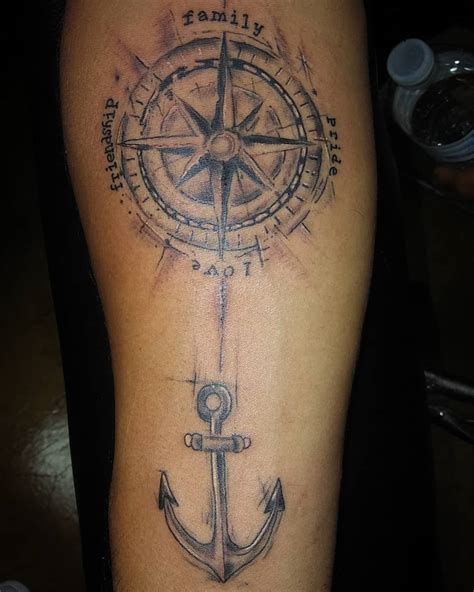 101 Best Compass Anchor Tattoo Ideas That Will Blow Your Mind