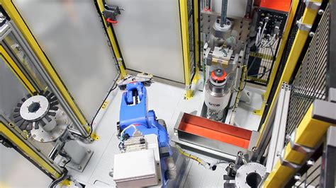 Robotic Machine Tending Machine Tending Automation Mesh Automation