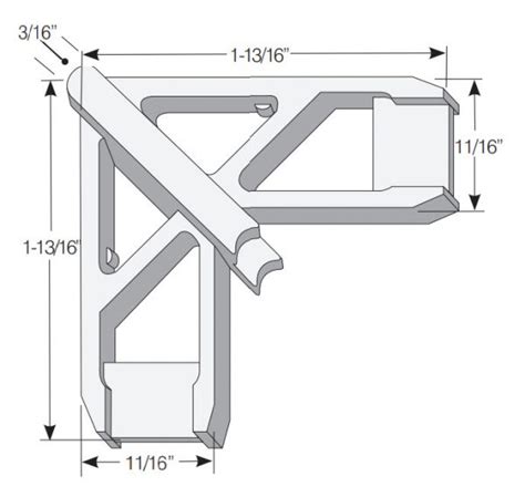 Screen Corners Mitre Circle Glass
