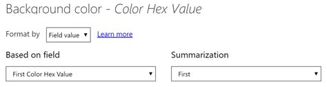 Theme Background Color Dataveld