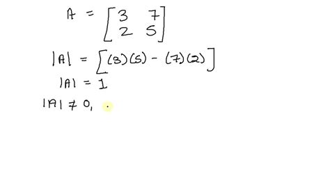 solved for each matrix find a 1 if it exists do not use a calculator