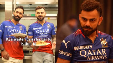 मियां थोड़ा पोज दो क्या वेटर बन रहा है तू भी किंग कोहली का ऐसा Bts वीडियो कभी नहीं देखा होगा