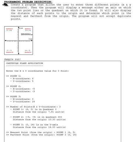 Solved Programming Problem Description Create A Program Chegg
