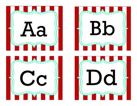 Free Printable Word Wall Letters Free Printable