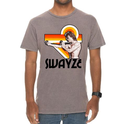 Custom Patrick Swayze Shirtless Hot Bod Vintage T Shirt By Mrunyil