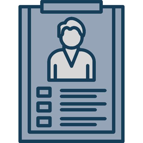 Employee Data Generic Color Lineal Color Icon