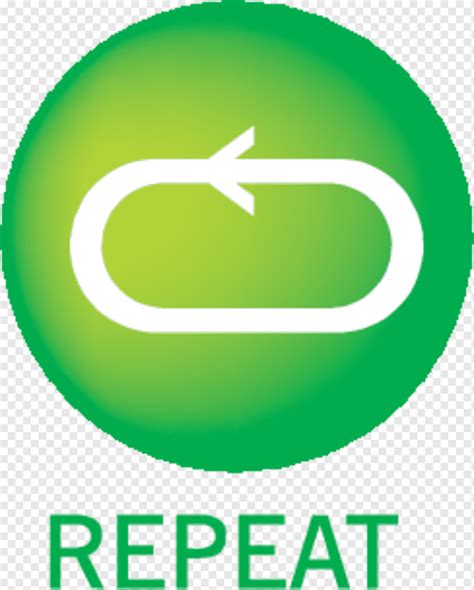 Green Repeat Icon Png Pngwing