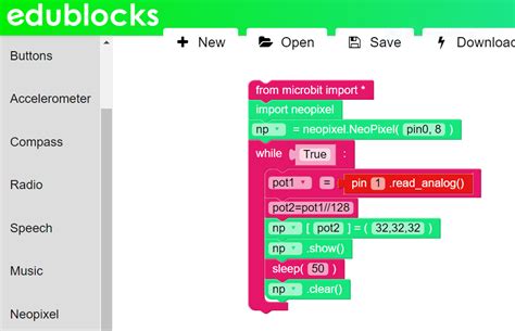 Robots And Physical Computing Microbit Playground And Edublocks