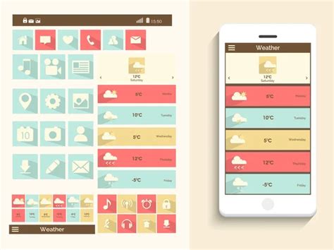 100 000 Ui Design Vector Images Depositphotos