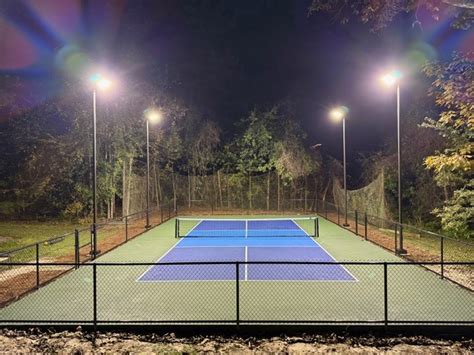 Two Poles Or Four Choosing The Best Lighting Setup For Your Pickleball