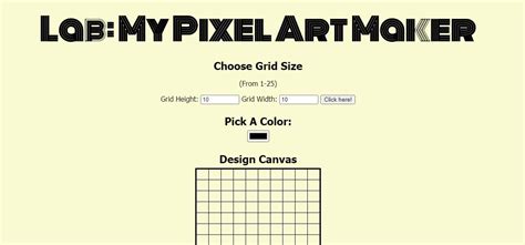 Github Dimikarapixelart Project Pixel Art Maker Done For Udacity